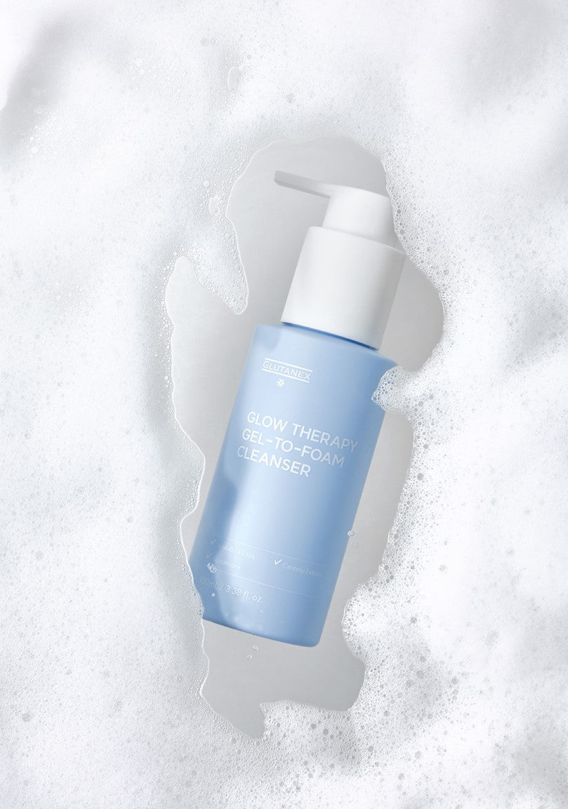 GLOW THERAPY GEL-TO-FOAM CLEANSER – Skin Cosmetics Pro
